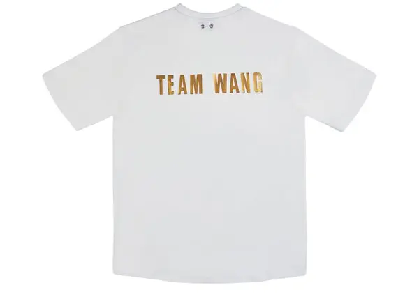 TEAM WANG Ipo Shirt - White/gold