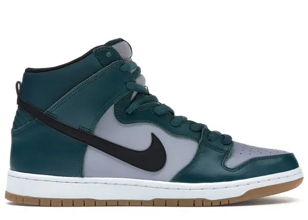 Nike Sb Dunk High Newport - Dark Atomic Teal/wolf Grey/black