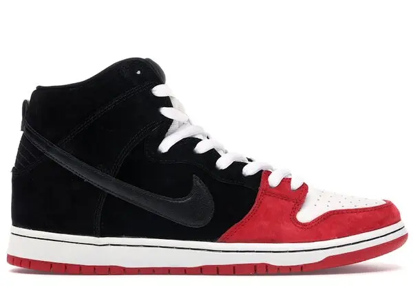 Nike Dunk High Uprise Sneakers - Black/university Red