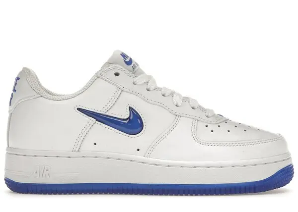 Nike Air Force 1 Low '07 Retro Sneakers - White/hyper Royal