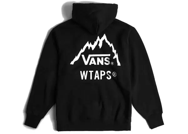 VANS Vault X Wtaps Hooded Sweatshirt - Black