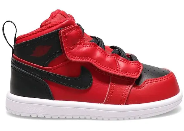 JORDAN 1 Mid Alt Sneakers - Gym Red/black/white