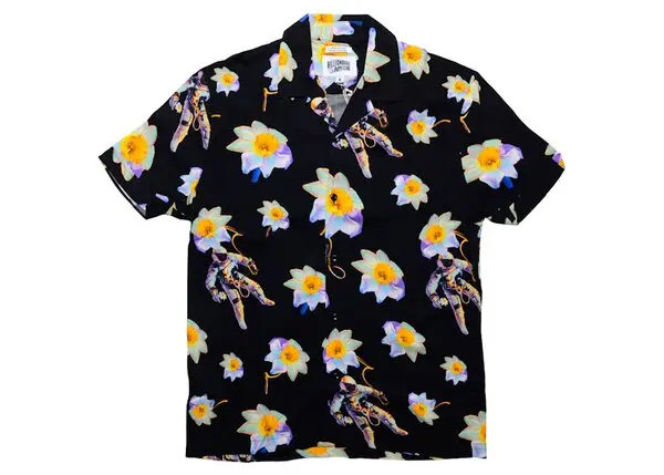 BILLIONAIRE BOYS CLUB Dream Space Woven Shirt - Black