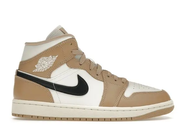 JORDAN 1 Mid Se Sneakers - Sail/desert/black