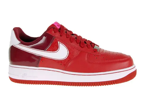 Nike Force 1 Low 07 Valentines Day Sneaker - Team Red/white