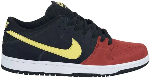 Nike Dunk Low Sneakers - Black/sonic Yellowone-coloruniversity Red