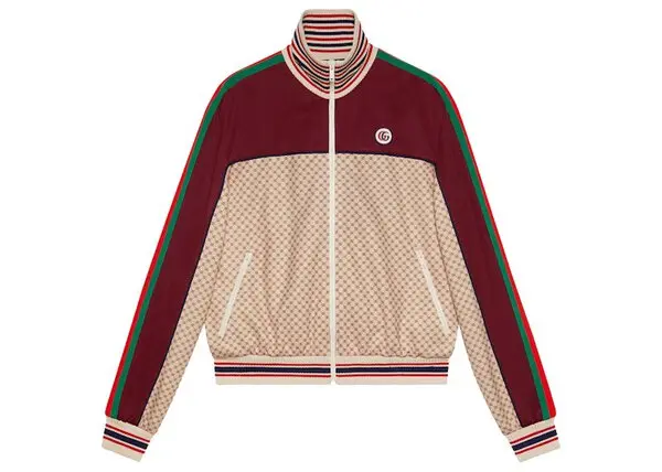 Gucci Interlocking G Print Jersey Jacket