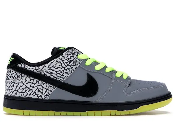 Nike Dunk Low Dj Clark Kent X Primitive 112 Sneakers - Metallic Silver/blackone-colorvolt