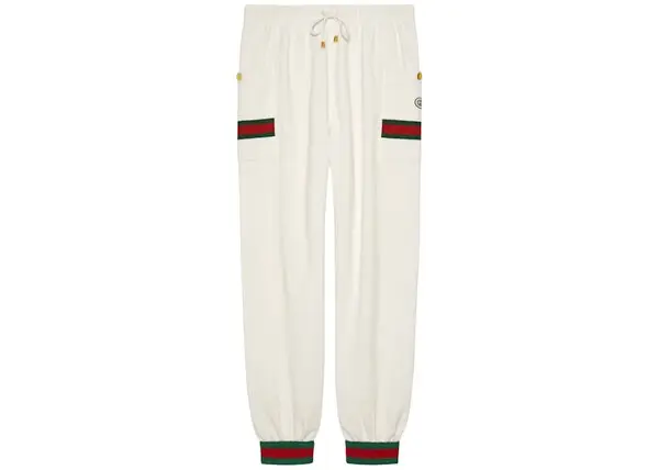 Gucci Jersey Jogging Pants With Web