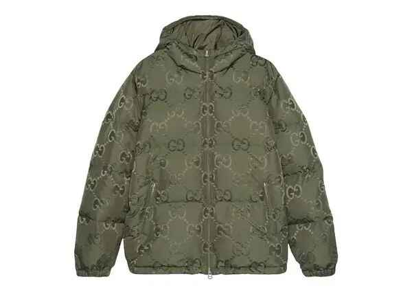Gucci Jumbo Gg Nylon Canvas Down Jacket