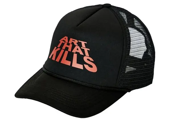 GALLERY DEPT. Atk Stack Logo Trucker - Black/red