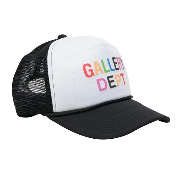 GALLERY DEPT. Beverly Hills Trucker Cap - Black/white