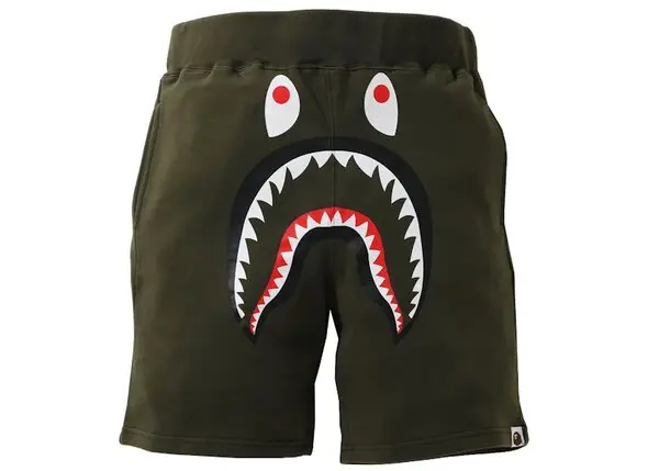 A BATHING APE Shark Sweat Shorts