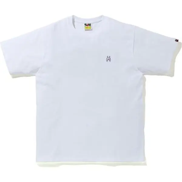 A BATHING APE Shark One Point T-shirt - White