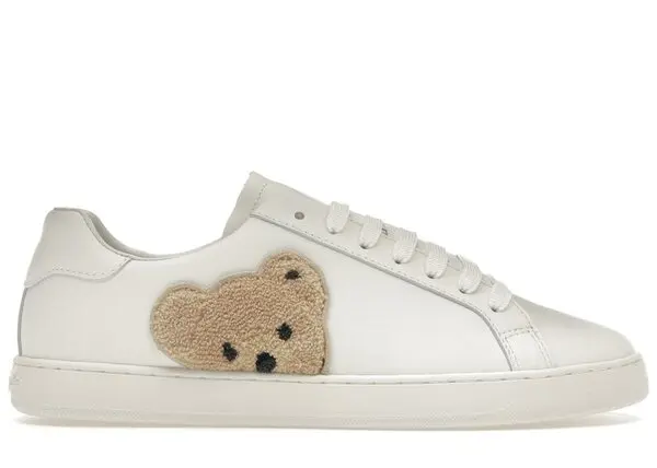Palm Angels Teddy Bear Sneakers - White/beige