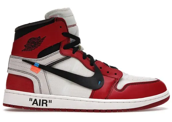 JORDAN 1 Retro High Off-white Chicago - White/black/varsity Red