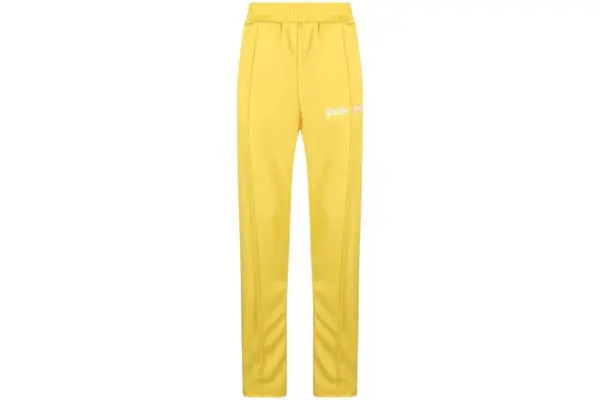 Palm Angels Side Stripe Track Pants - Yellow/white