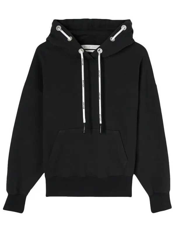 Palm Angels Cord Hoodie - Anthracite/black