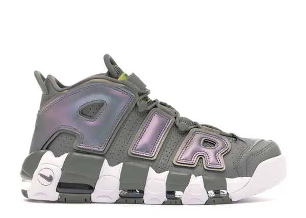 Nike Air More Uptempo Iridescent - Dark Stucco/white/black