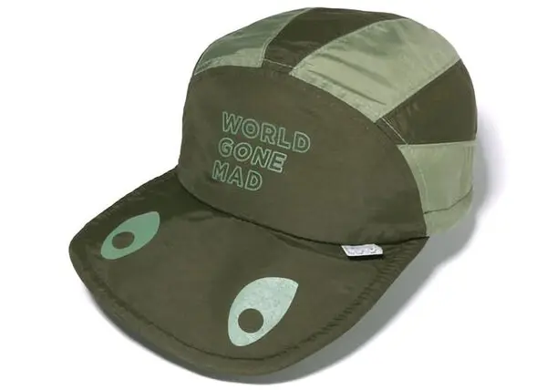 A BATHING APE Shark Jet Cap - Olive Drab