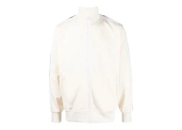Palm Angels Track Jacket - Off White/white/black