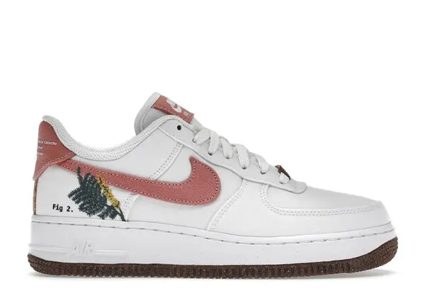 Nike Force 1 Low Catechu - White/light Sienna