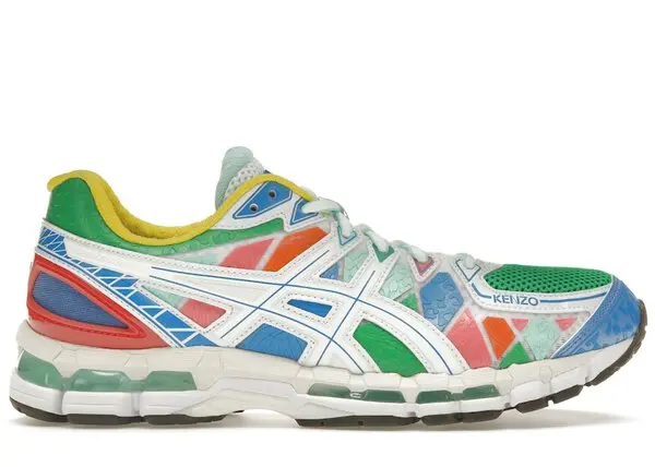 Asics Gel-Kayano 20 Kenzo Sneakers Multi/White Editorialist - Main Image