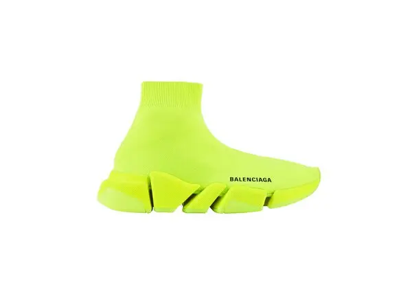 Balenciaga Speed 2.0 Fluo Sneakers - Yellow