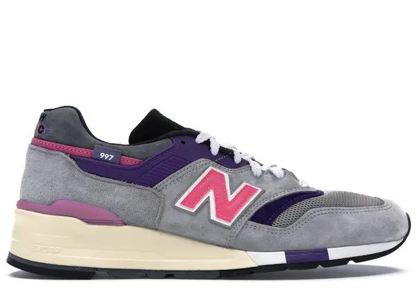 NEW BALANCE 997 Og Kith United Arrows & Sons Sneakers - Grey/black/purple