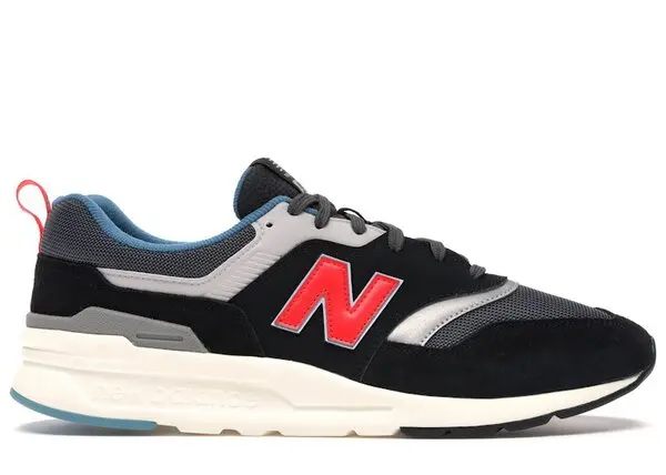 NEW BALANCE 997h Sneakers - Black/grey/red