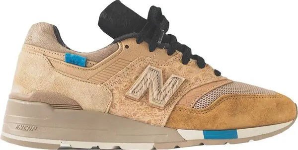NEW BALANCE 997 Og Kith Nonnative - Brown/black/cobalt Blue