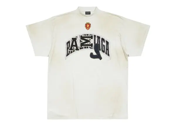 Balenciaga Skater Oversized T-shirt - White