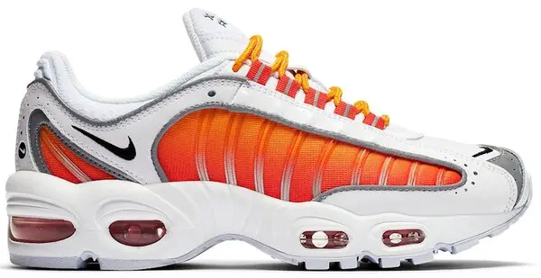 Nike Air Max Tailwind Iv Sneakers - White/university Gold/habanero Red