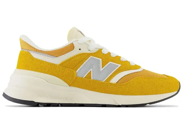 NEW BALANCE 997r Sneaker - Yellow/cream/silver