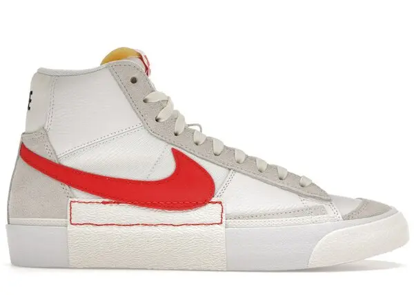 Nike Blazer Mid 77 Remastered Pro Club Sneakers - White/summit White/sail