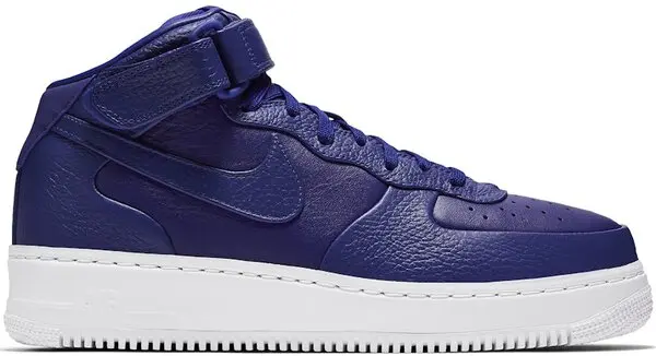 Nike Air Force 1 Mid Sneakers - Concord/white