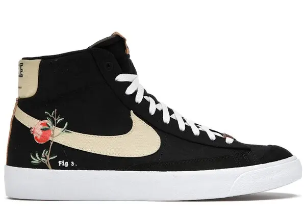 Nike Blazer Mid 77 Pomegranate - Black/solar Flare/white