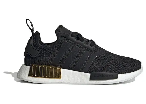 Adidas Nmd_r1 Sneakers - Core Black/gold Metallic
