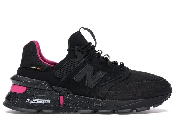 NEW BALANCE 997s Cordurain - Black/pink