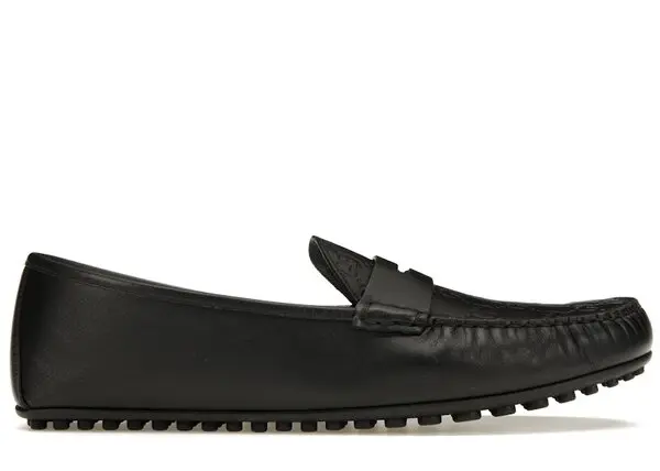 Gucci Signature Leather Driver - Black