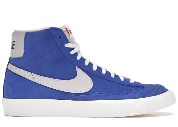 Nike Blazer Mid '77 Suede Sneakers - Racer Blue/sail/black