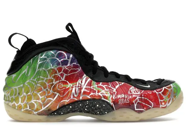 Nike Foamposite One Beijing Planet Hoops Sneakers