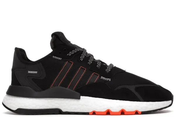 Adidas Nite Jogger - Core Black/cloud White/solar Orange