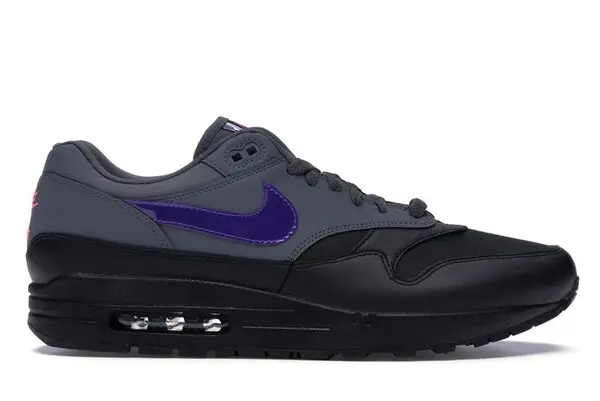Nike Air Max 1 Ripstop - Dark Grey/black/pink Blast
