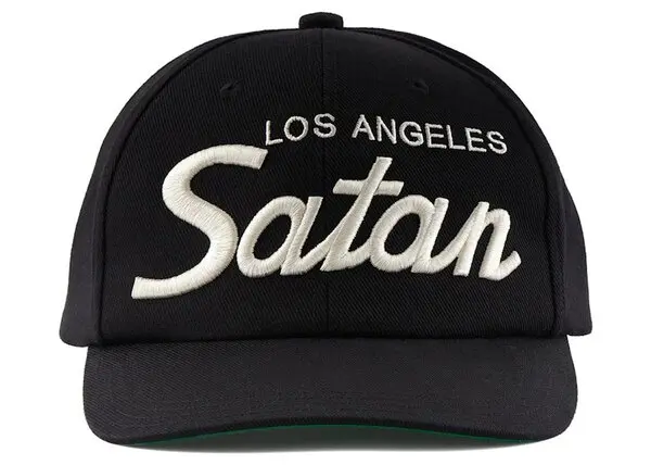 SAINT MXXXXXX Los Angeles Satan Cap - Black