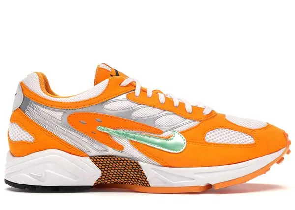 Nike Air Ghost Racer Sneakers - Orange Peel/aphid Green/pure Platinum