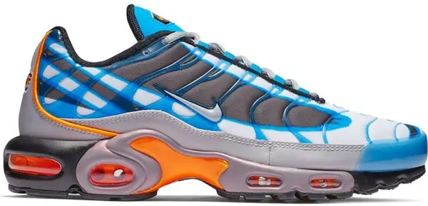 Nike Air Max Plus Deluxe Sneakers - Photo Blue/wolf Grey/orange Peel