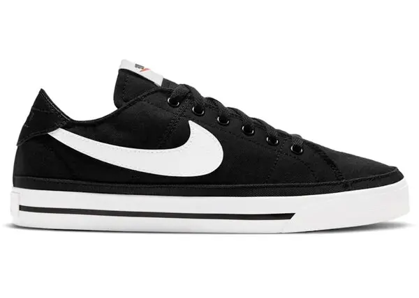 Nike Court Legacy Canvas Sneakers - Black/white