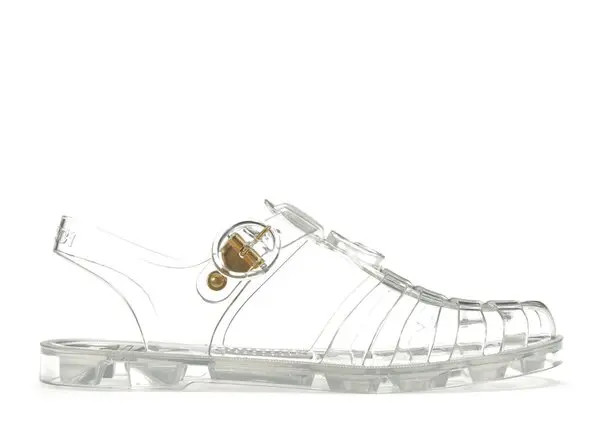 Gucci Gg Fisherman Sandal - White