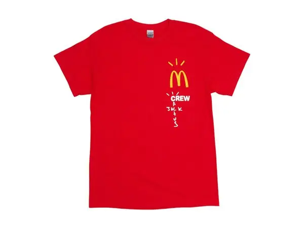 TRAVIS SCOTT X Mcdonald's Crew T-shirt